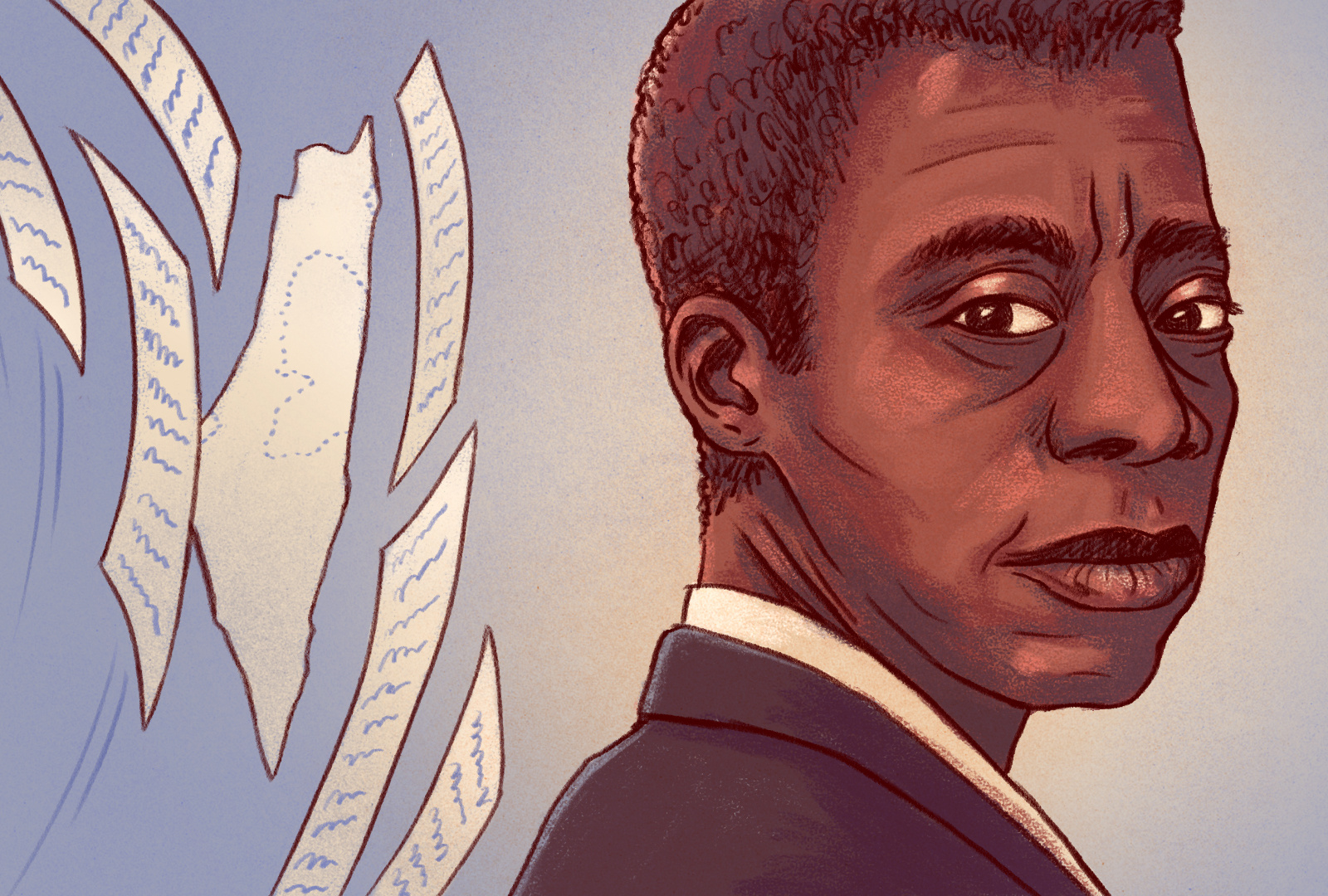 James Baldwin on Israel by Jackie Lay on Dribbble