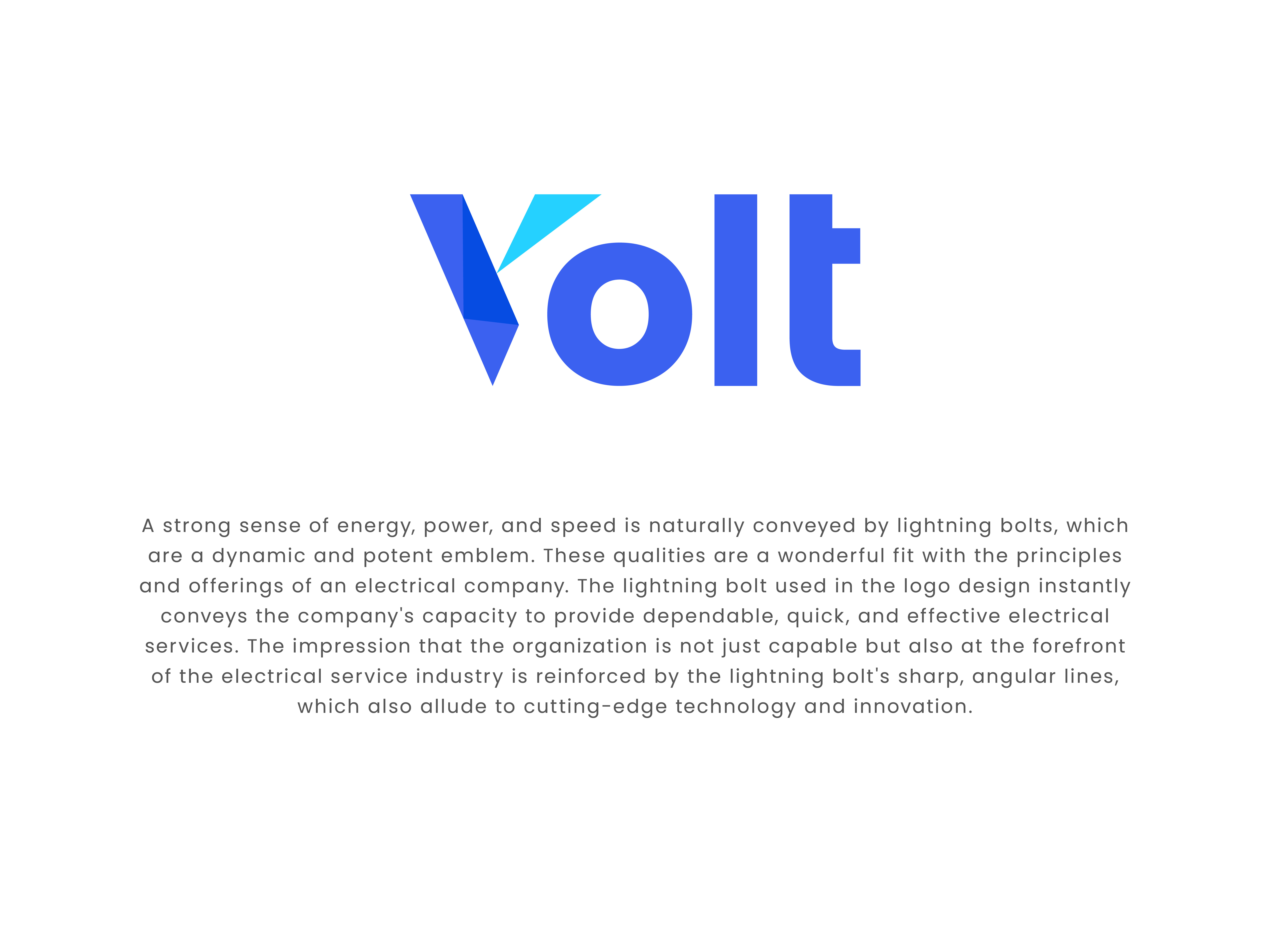 Electrical Company Branding | Volt minimal Logo by Sabuj Bishwas on Dribbble
