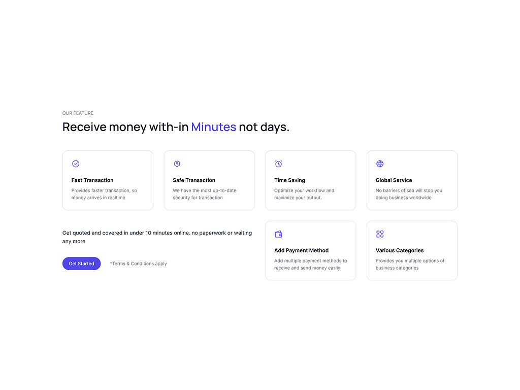 Tailwind CSS Feature cards with creative layout by Pagedone on Dribbble