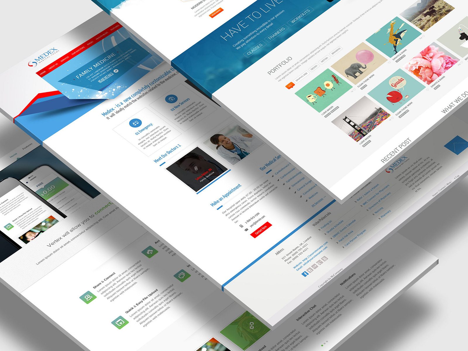 Perspective Web Mock-Up by Mock-Up World on Dribbble