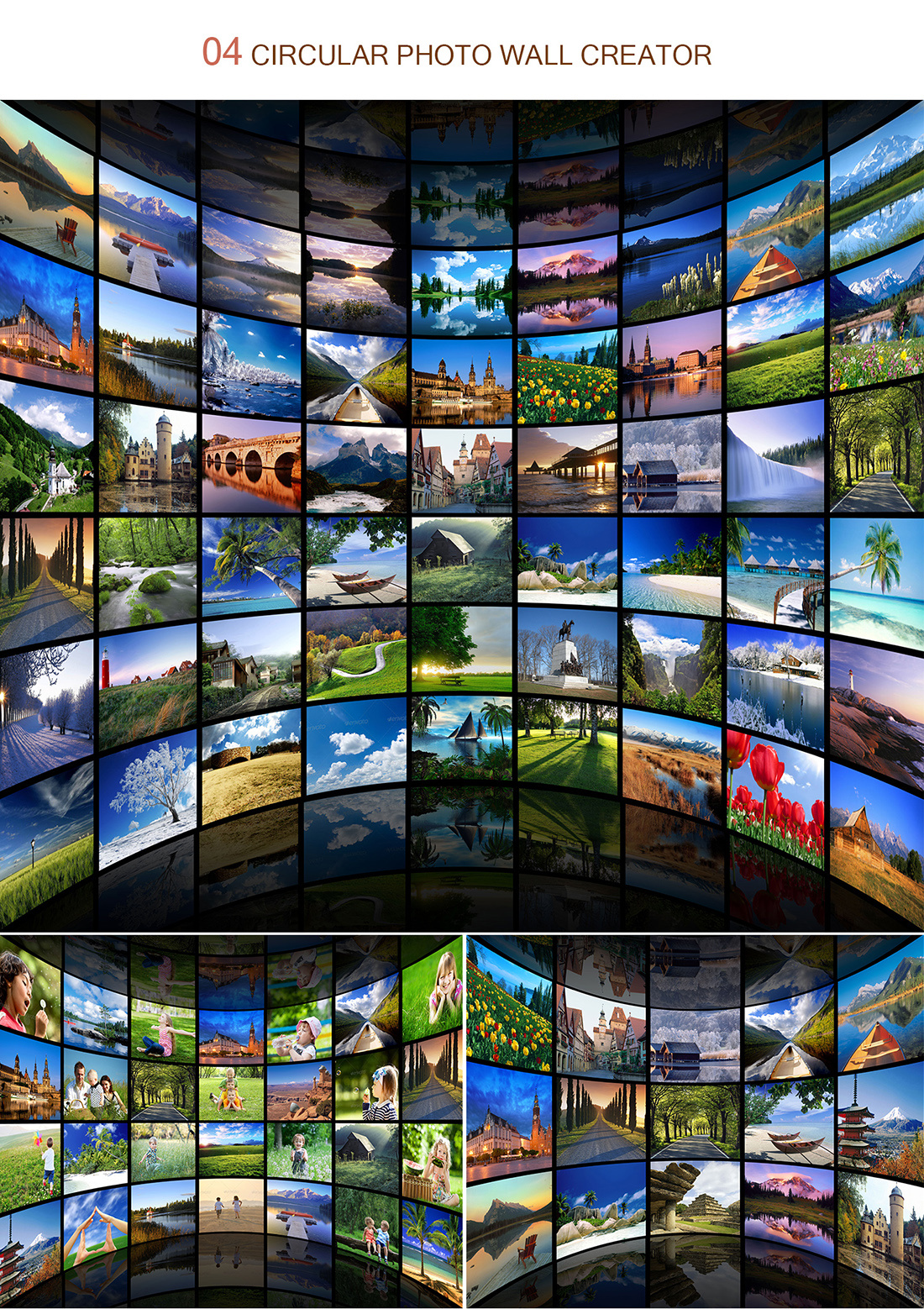 Photo Collage Action Bundle by Mock-Up World on Dribbble