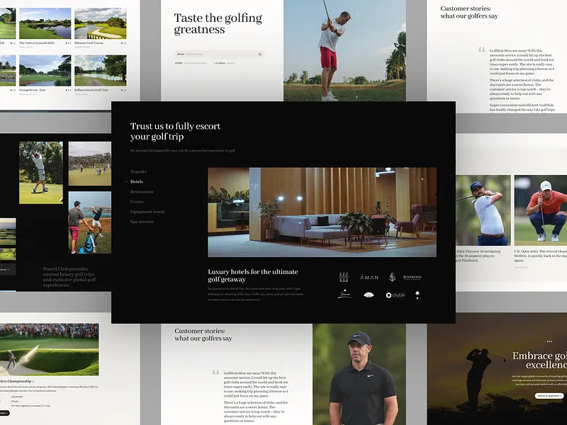Browse thousands of Golf images for design inspiration | Dribbble
