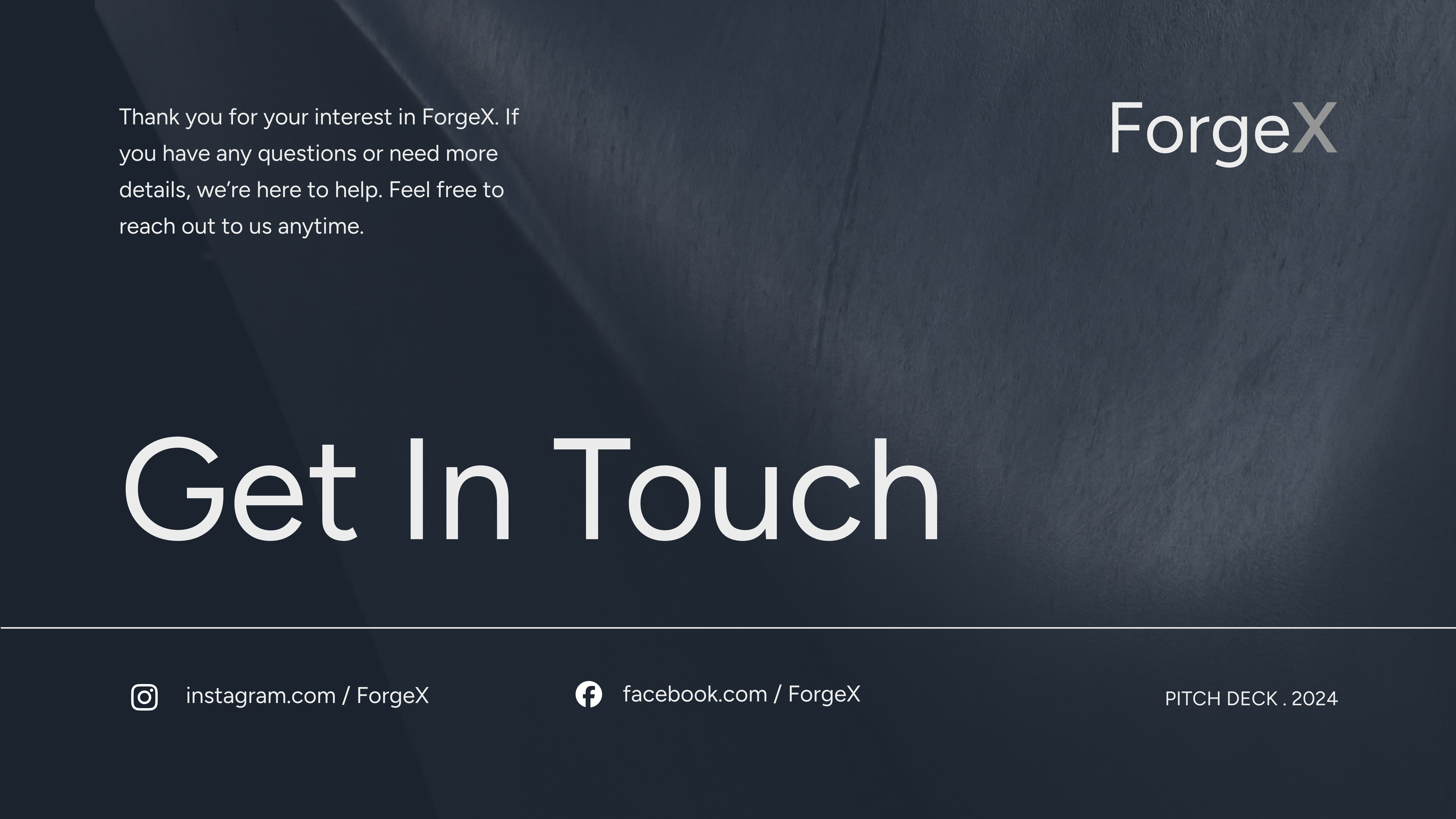 ForgeX - Manufacturing Pitch Deck by Dipa Branding for Dipa Inhouse on ...