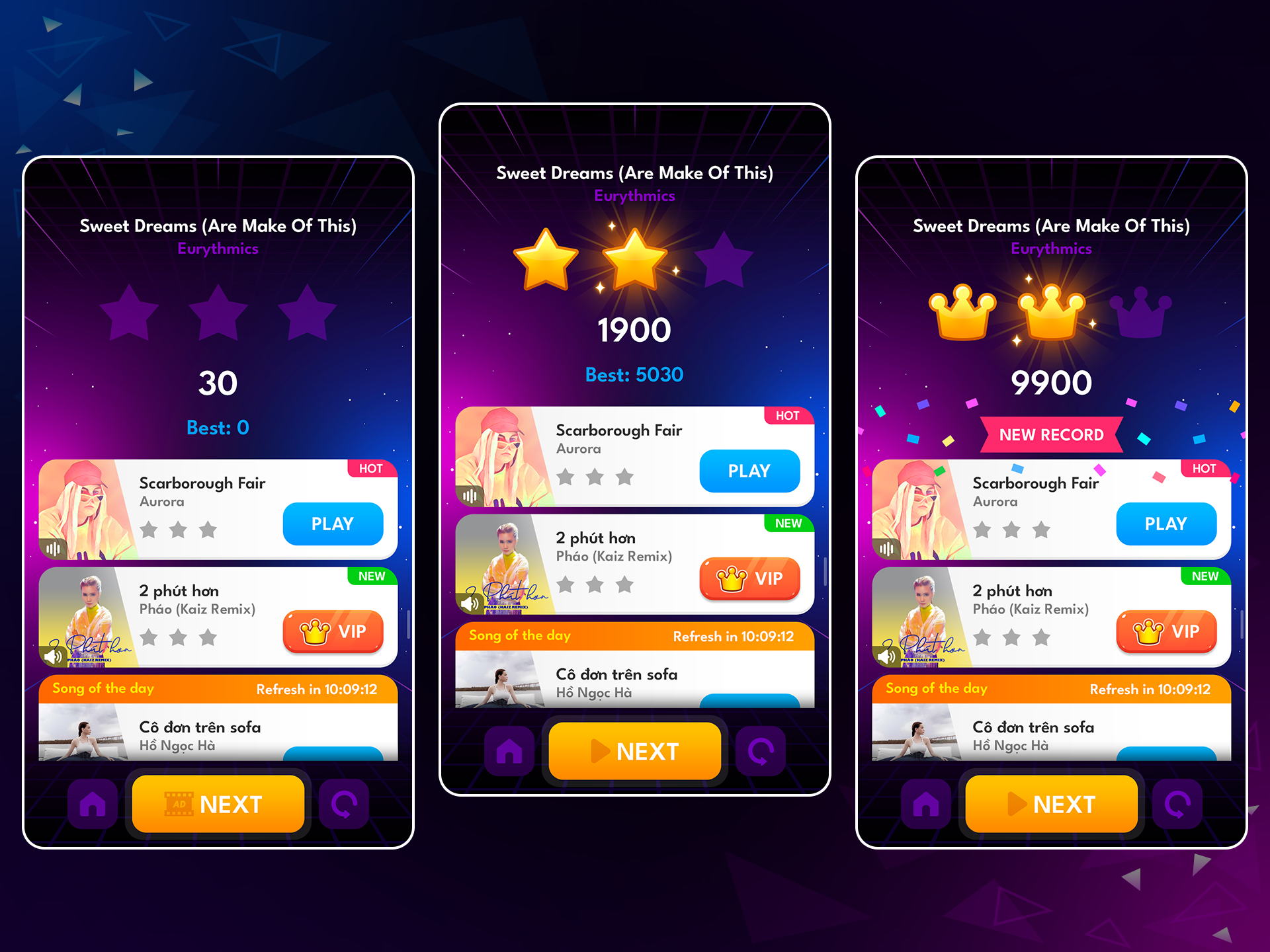 Piano Classic Tiles: UI/UX by Alien3287 on Dribbble