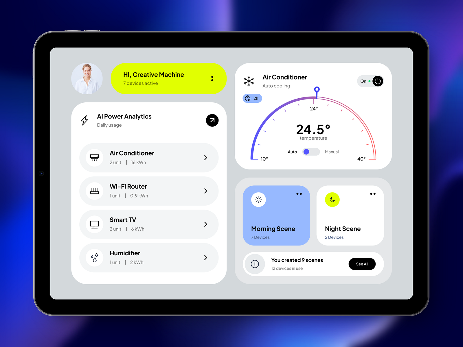 Smart Home AI Control App Design by Kostia Deigo UX/UI Designer on Dribbble