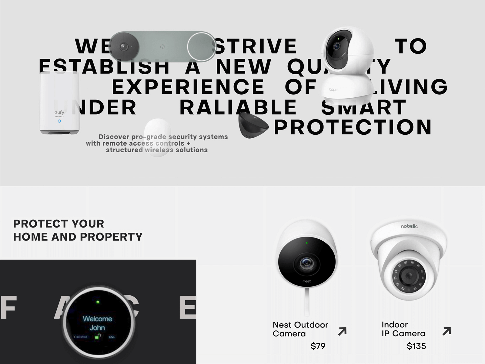 Smart devices store by Legeartis on Dribbble