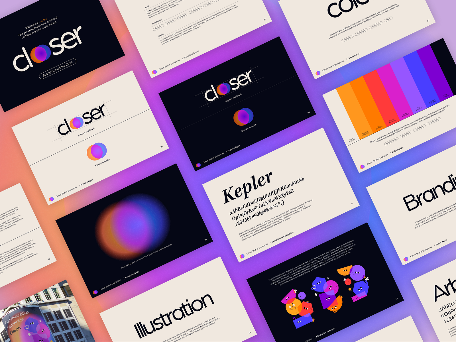 Closer Brand Identity - AI-Powered Relationship Coaching by Emma ... Closer Brand Identity - AI-Powered Relationship Coaching by Emma ...