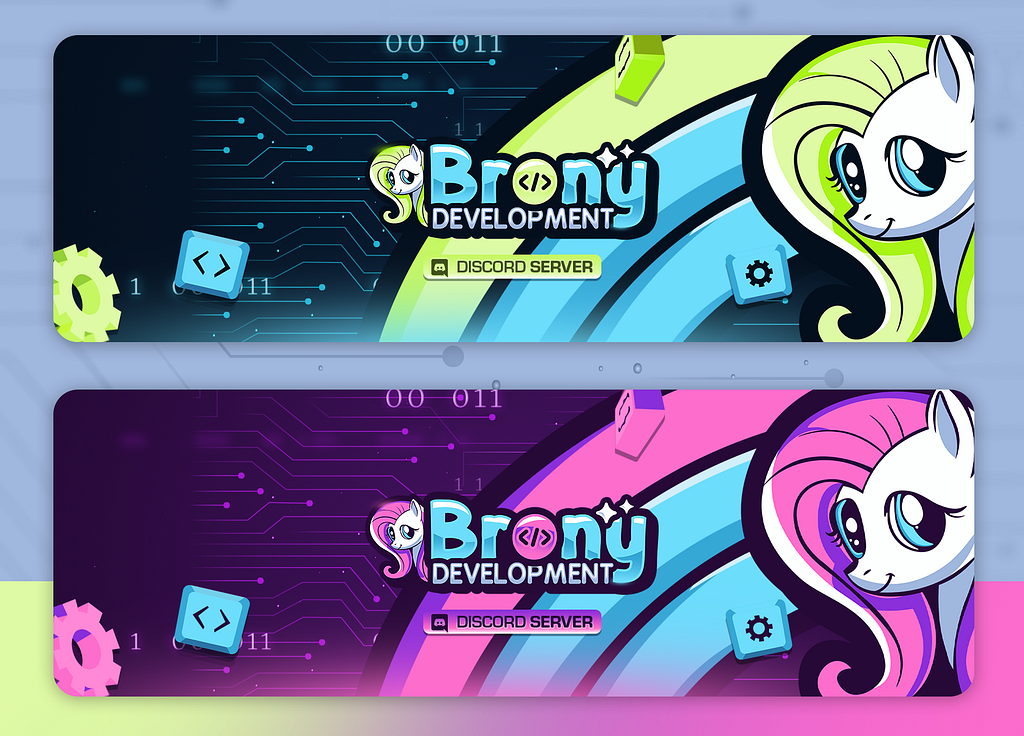 Brony Development - Discord Banners by Omar Kassimi on Dribbble