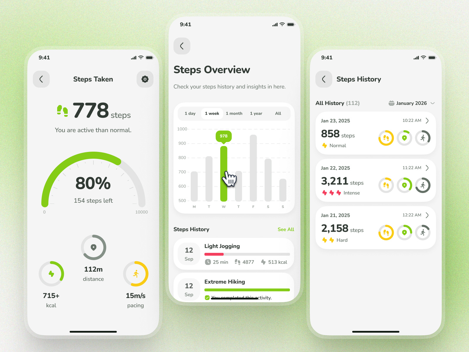 osler UI Kit: AI Telehealth App | Heart Rate Monitor Tracker UI by ...