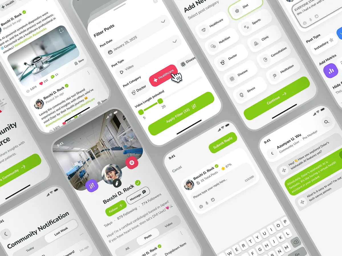 Post UI designs, themes, templates and downloadable graphic elements on ...