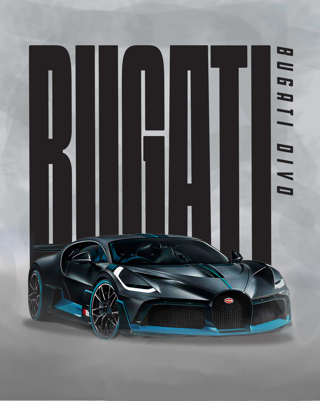 Bugatti Divo Poster Deisgnn by Danny Designn on Dribbble