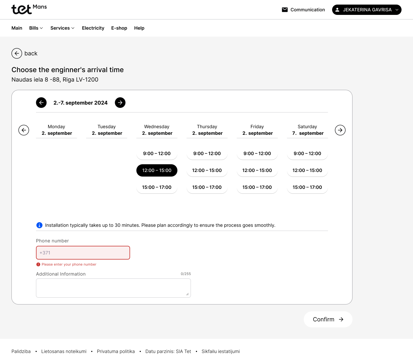 UX Redesign: Simplifying Scheduling with Clear Guidance by Jekaterina ...