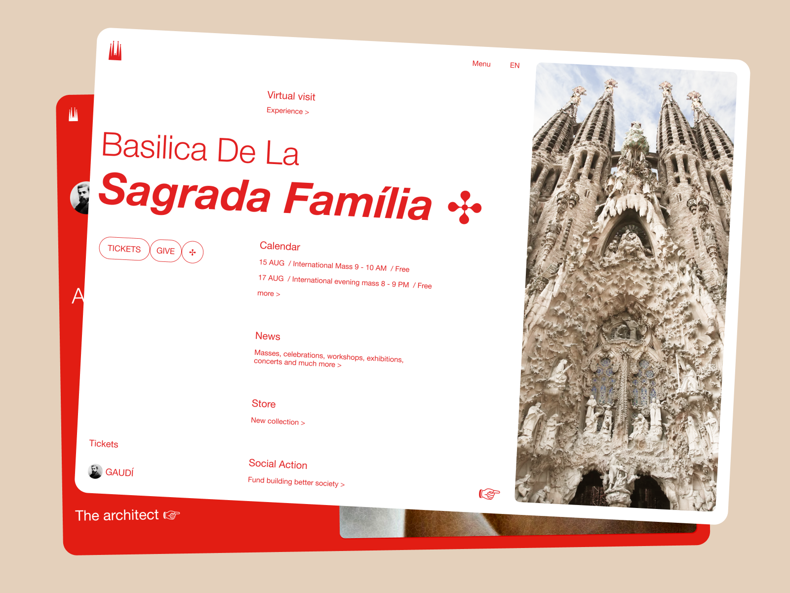 Church Website by Ronas IT | UI/UX Team on Dribbble