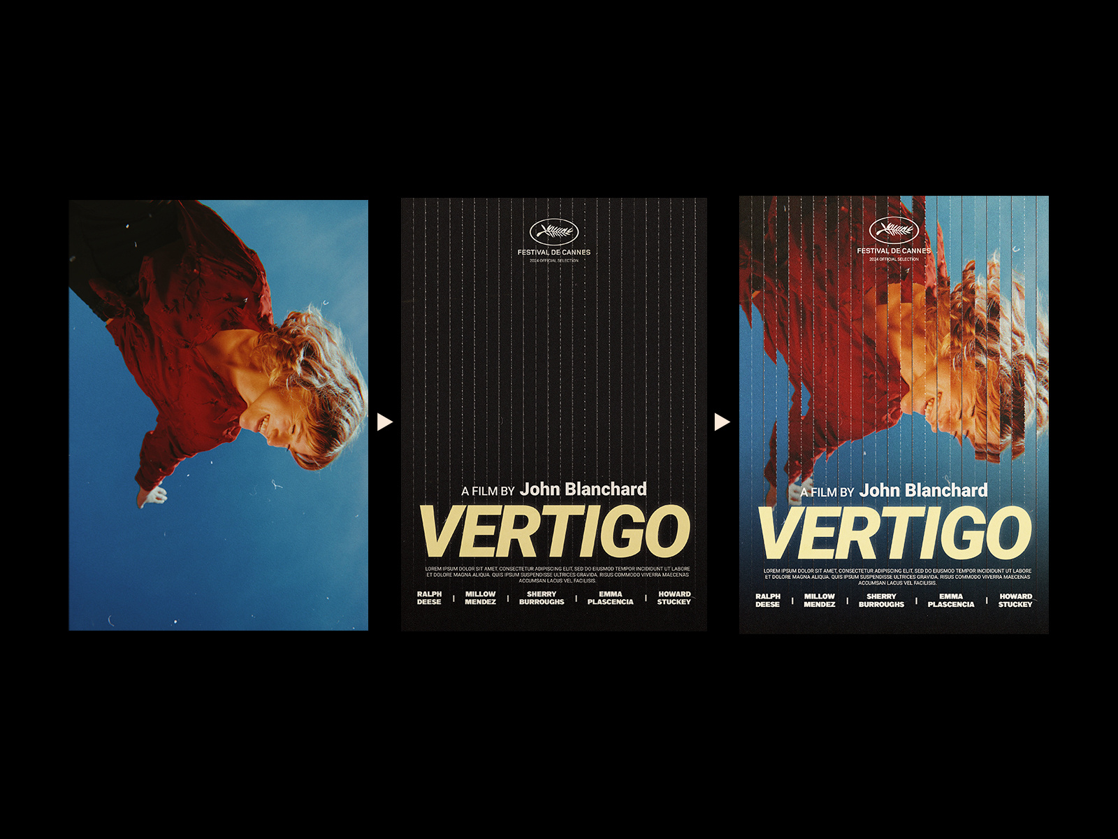 Torn Paper Posters by Sanam Emami on Dribbble