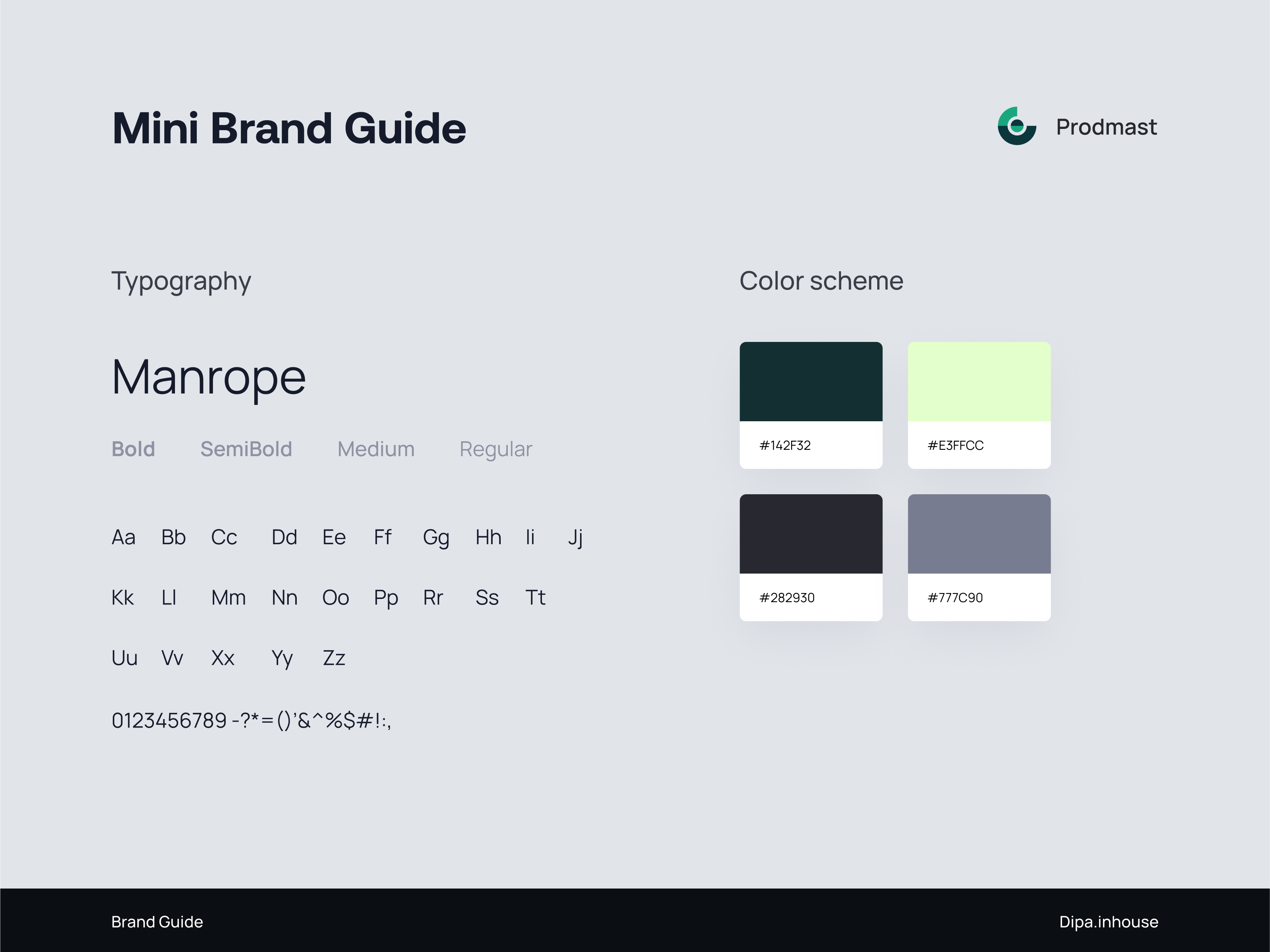 Prodmast - Manufacturing Landing Page by Dipa UI/UX for Dipa Inhouse on ...