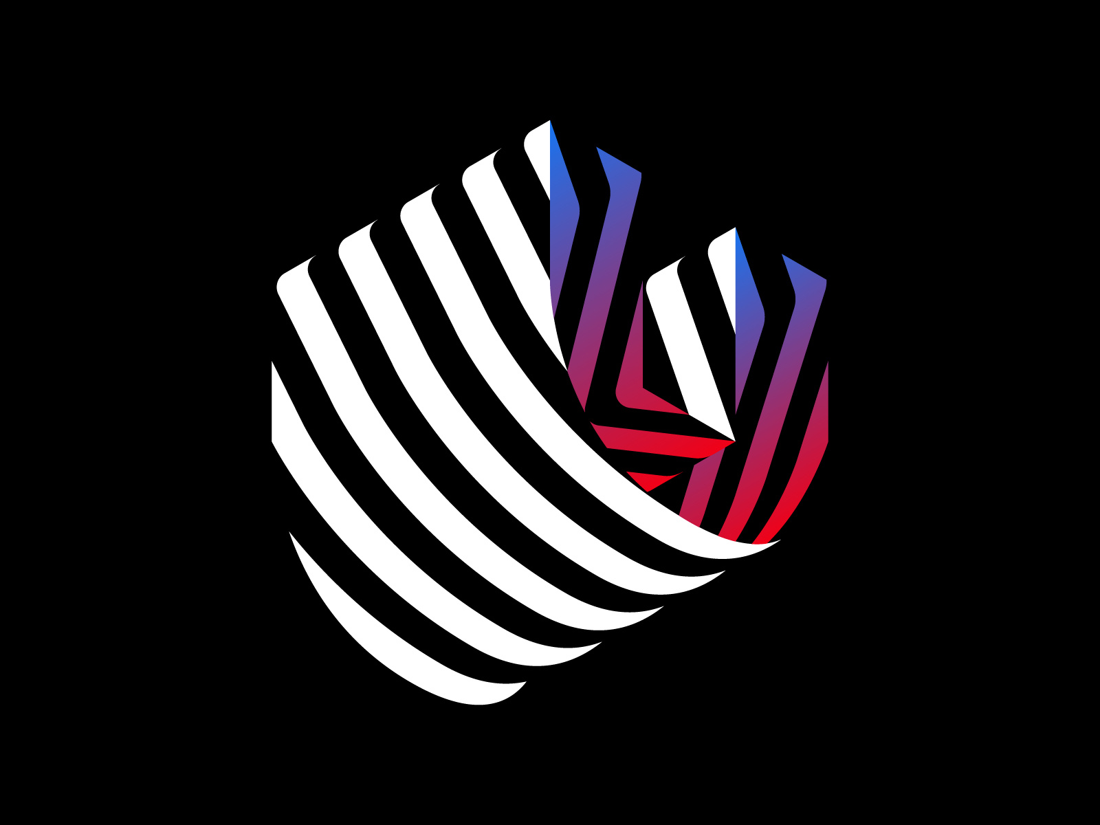 Letter U, optical illusions, 3D - Logo design, lettering by Satriyo Atmojo on Dribbble