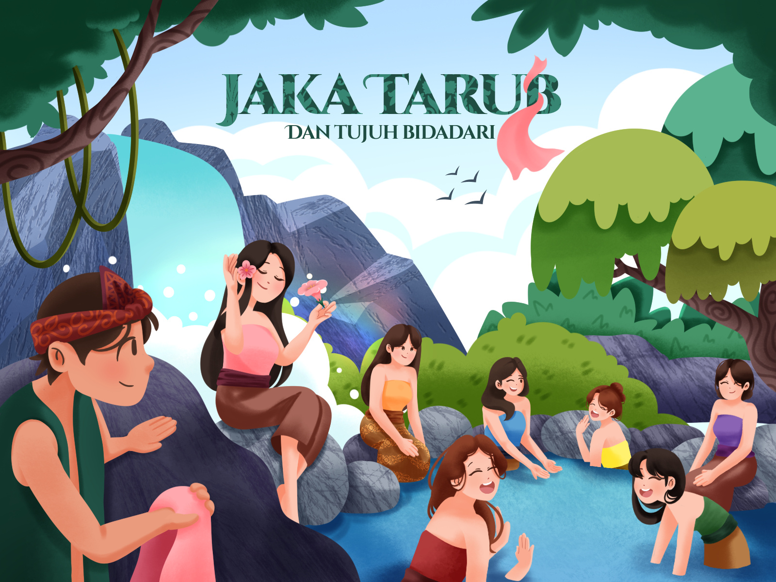 Jaka Tarub Illustration by Artsy Moris for Uranus Team on Dribbble