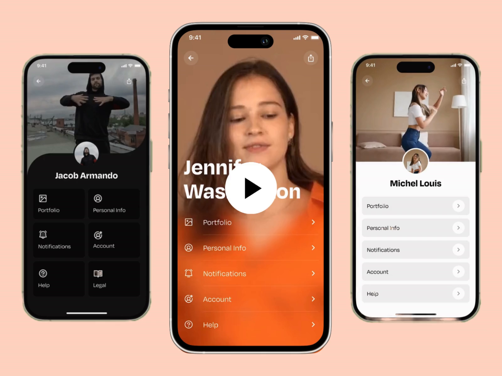 Profile Screen Explorations by Tech Holding UX for Tech Holding on Dribbble