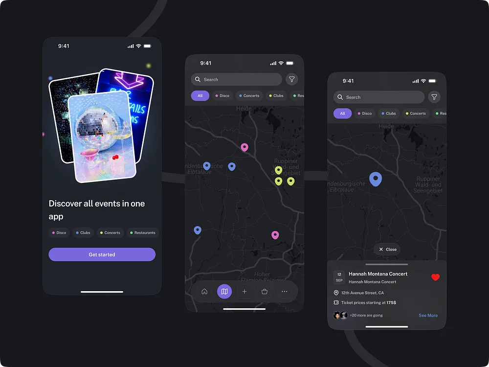 Event Discovery designs, themes, templates and downloadable graphic ...