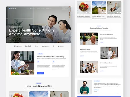 Browse thousands of Hospital Website images for design inspiration ...