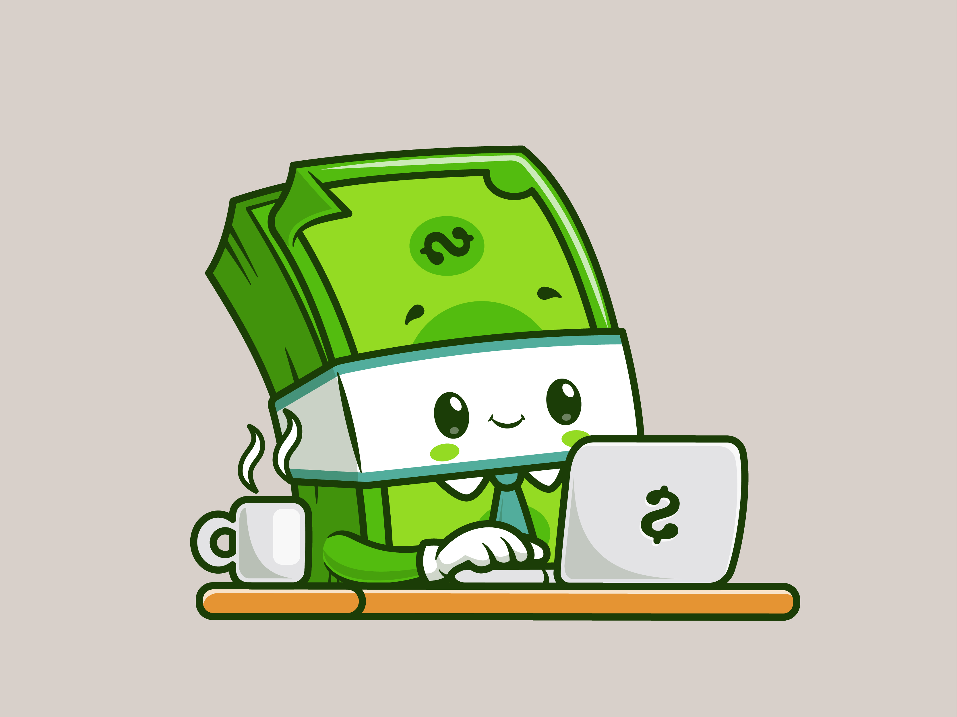 Money Mascot Character💸💰 by catalyst on Dribbble