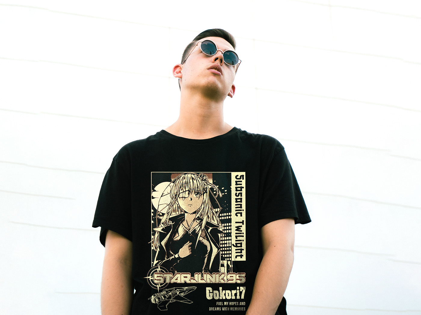 Anime T-shirt Design by Taukir Tushar on Dribbble