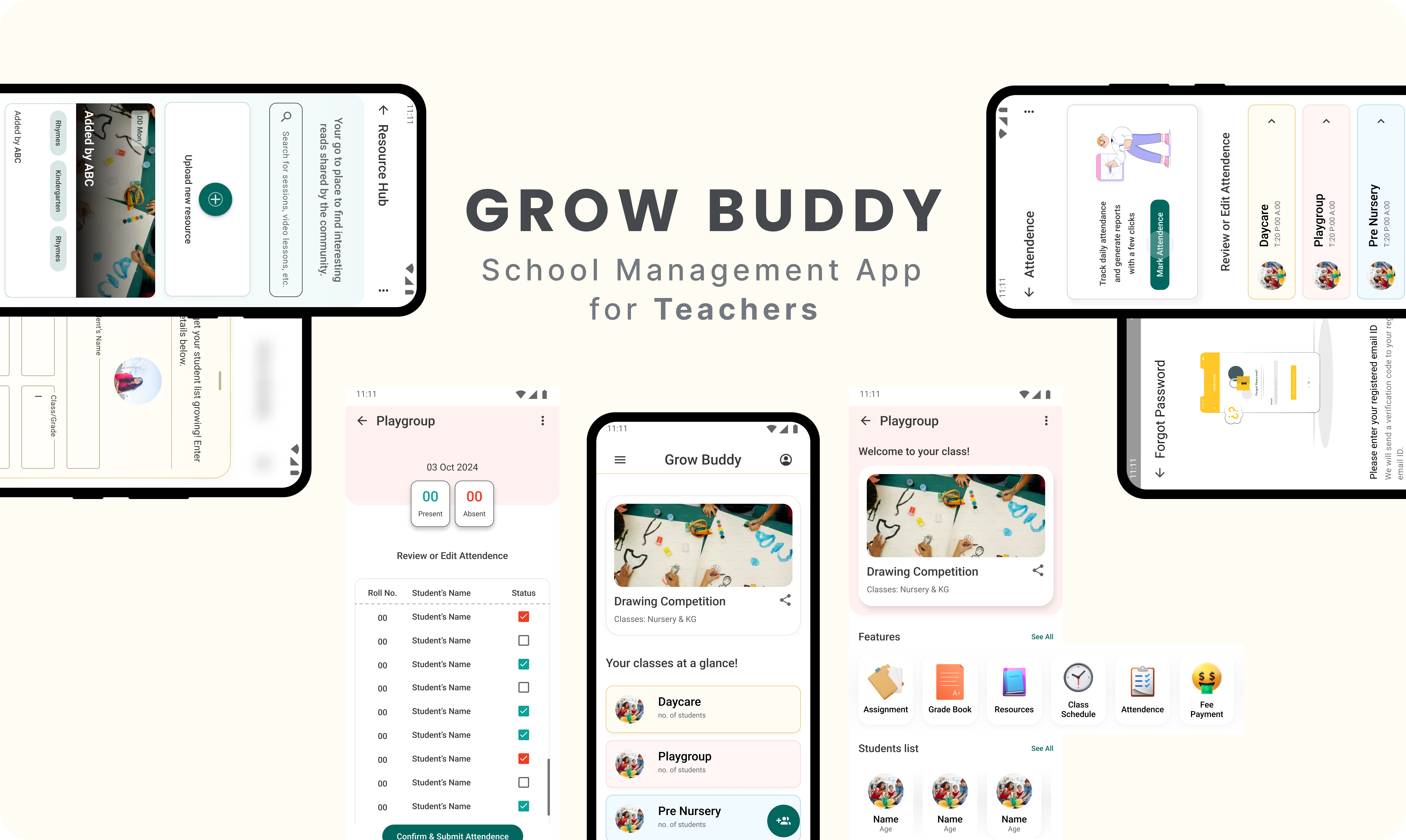 School Management App designs, themes, templates and downloadable ...