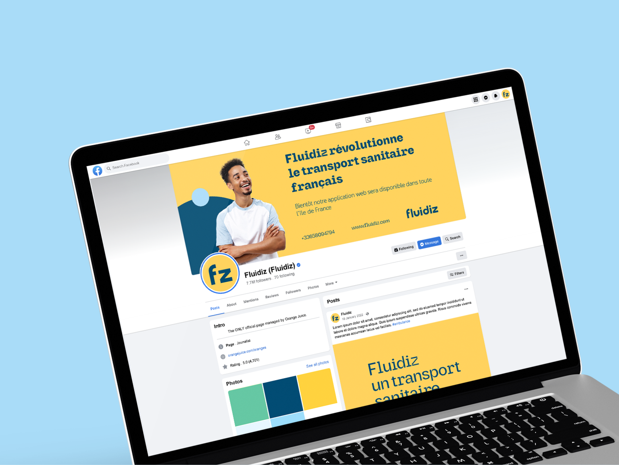 Rebranding and Web Design for Healthcare Transport Company by Akandé ...