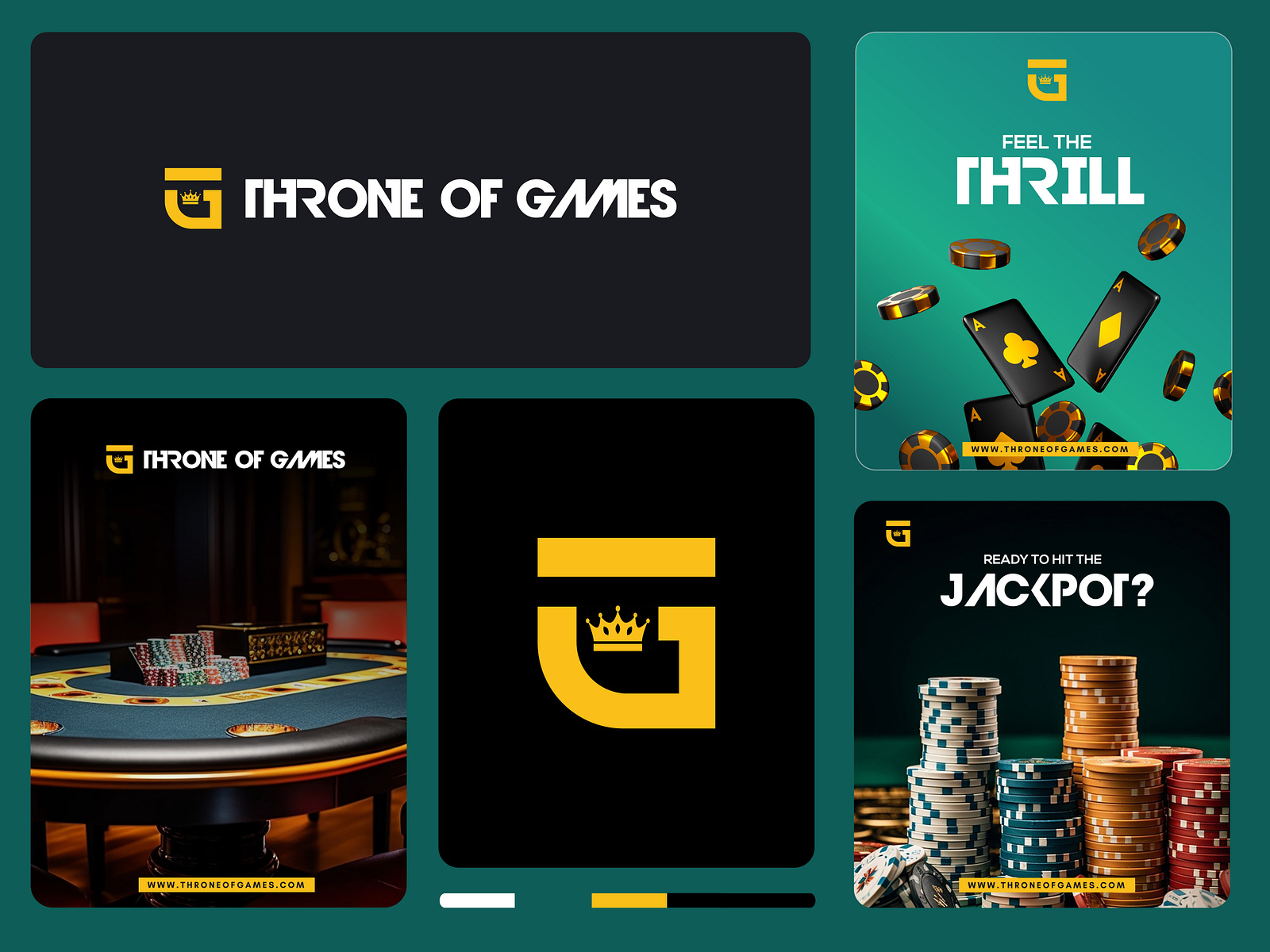 Throne Of Games Visual Identity by Damilola Olupitan on Dribbble