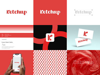 Ketchup, Logo, Modern, Futuristic, Restaurant, Software, K logo by ...