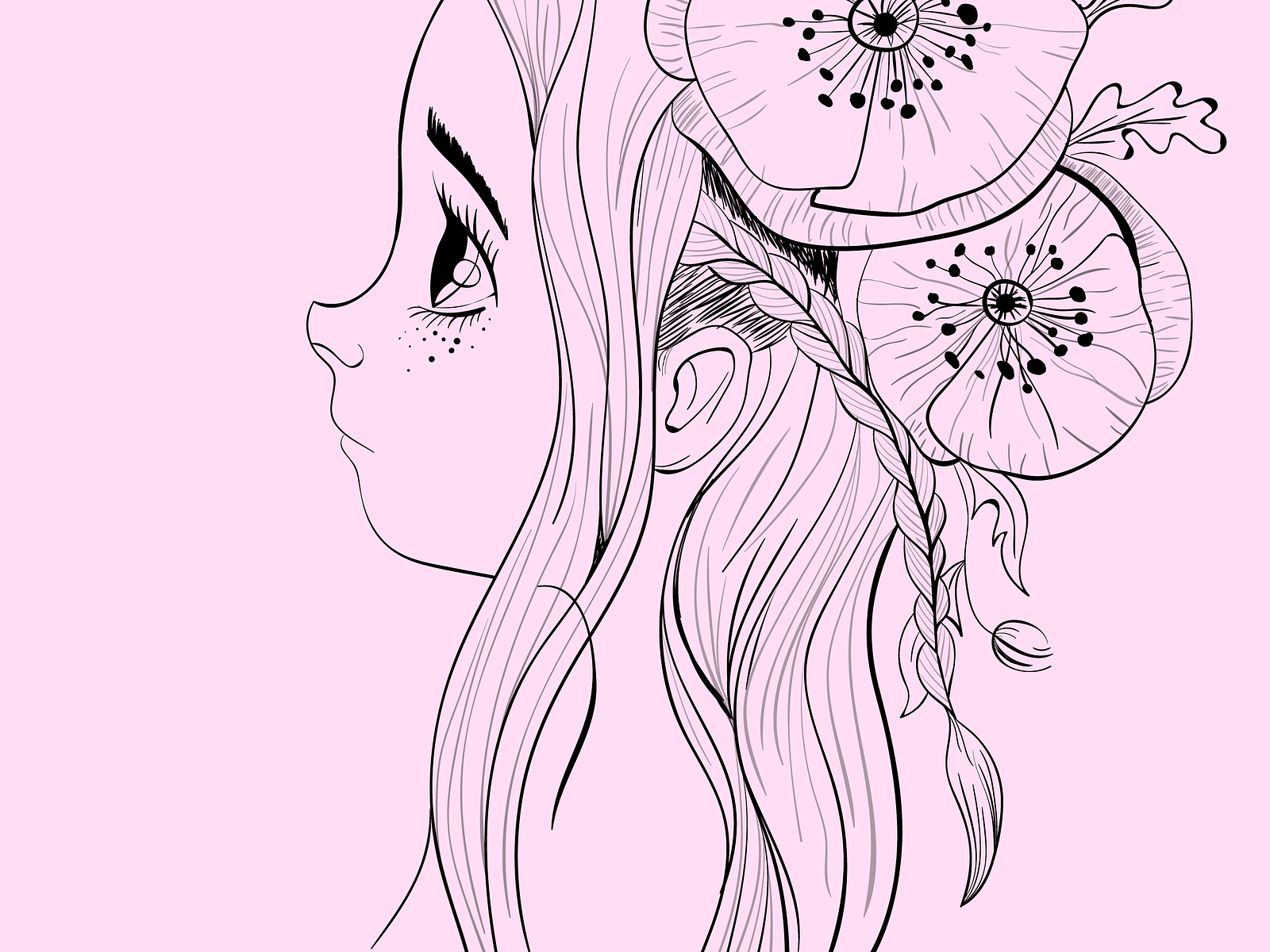 Sad Cartoon Girl Vector By Md Nazmus Sakib On Dribbble