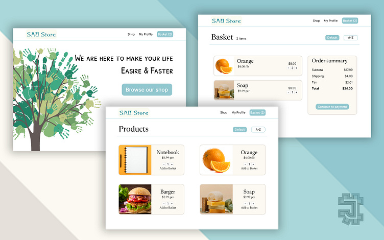 Online store UI design. by MOHAMMOD JIHAD on Dribbble