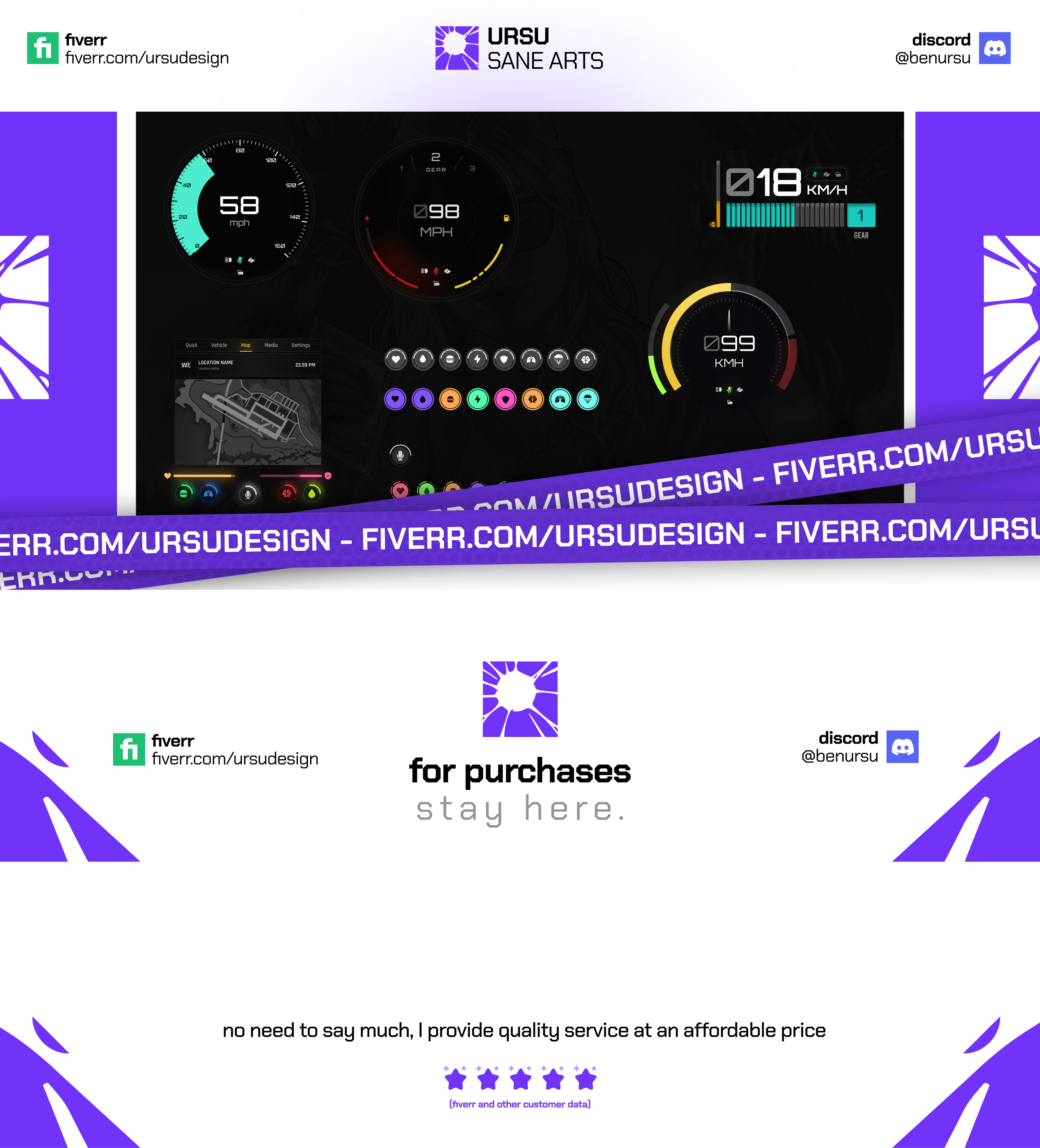 Fivem Hud Design designs, themes, templates and downloadable graphic ...