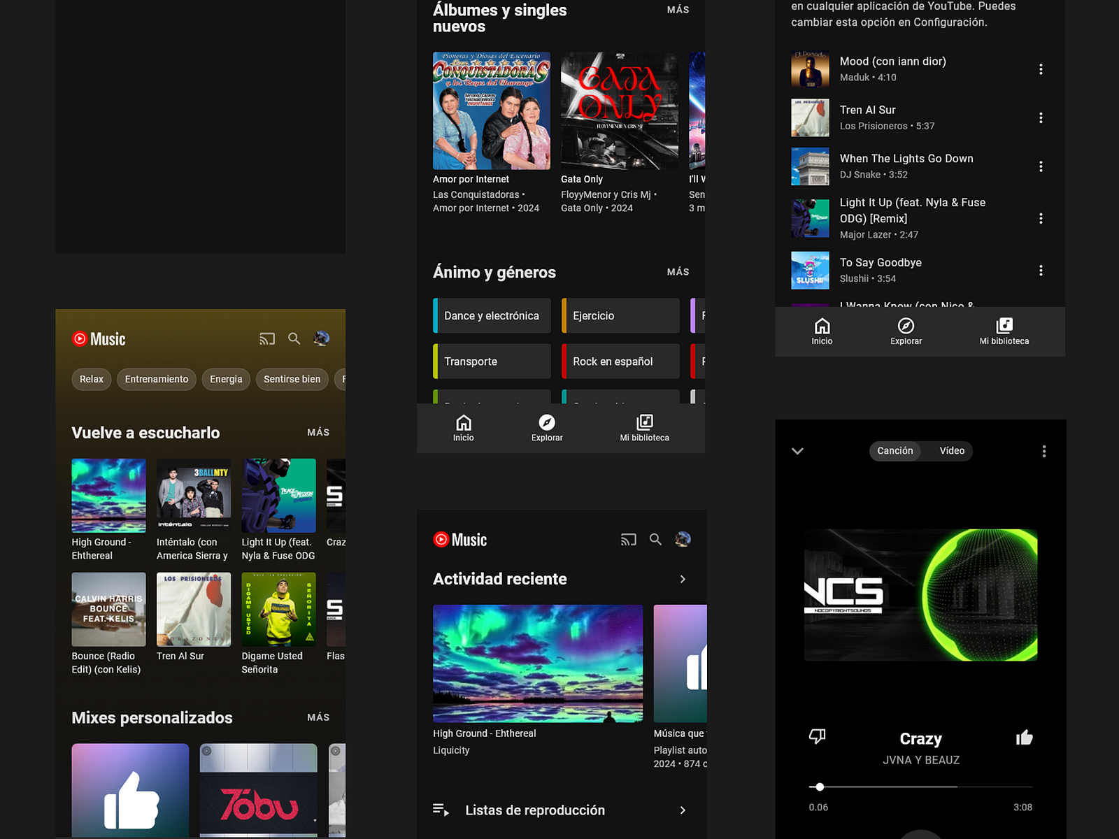 YT Music - User Interface iOS and Android by Jhon David Ccoyllo Rojas ...