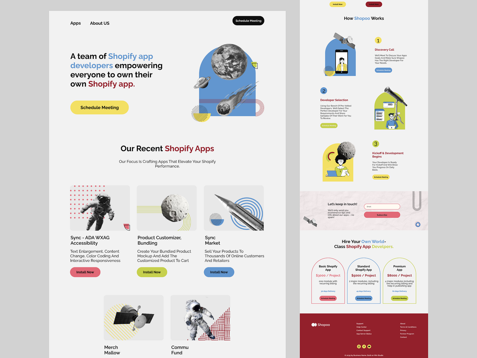 Shopify Website UI Design in Figma by Zunaira Rashid on Dribbble