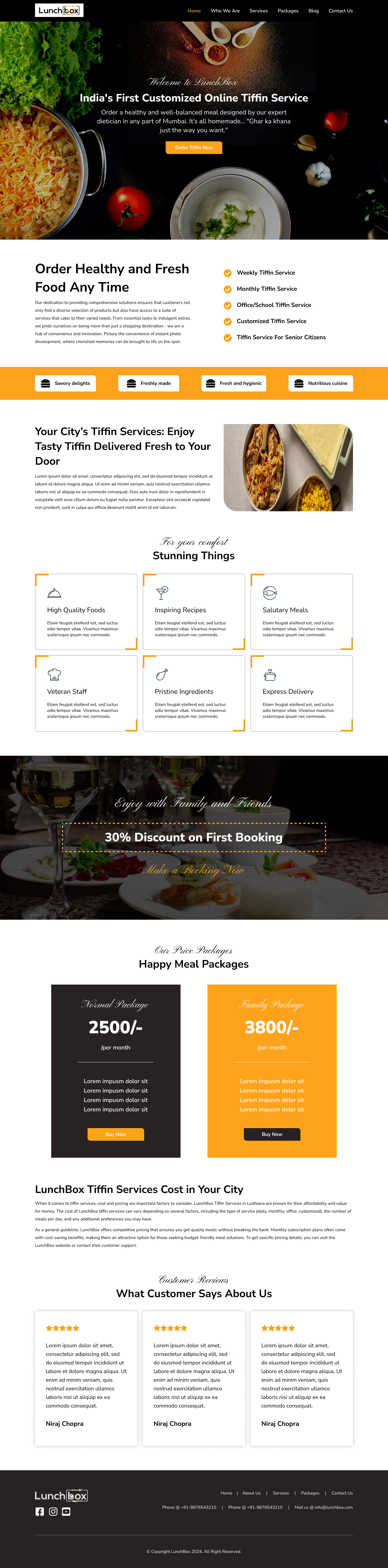 Tiffin Services by Jugraj Singh on Dribbble