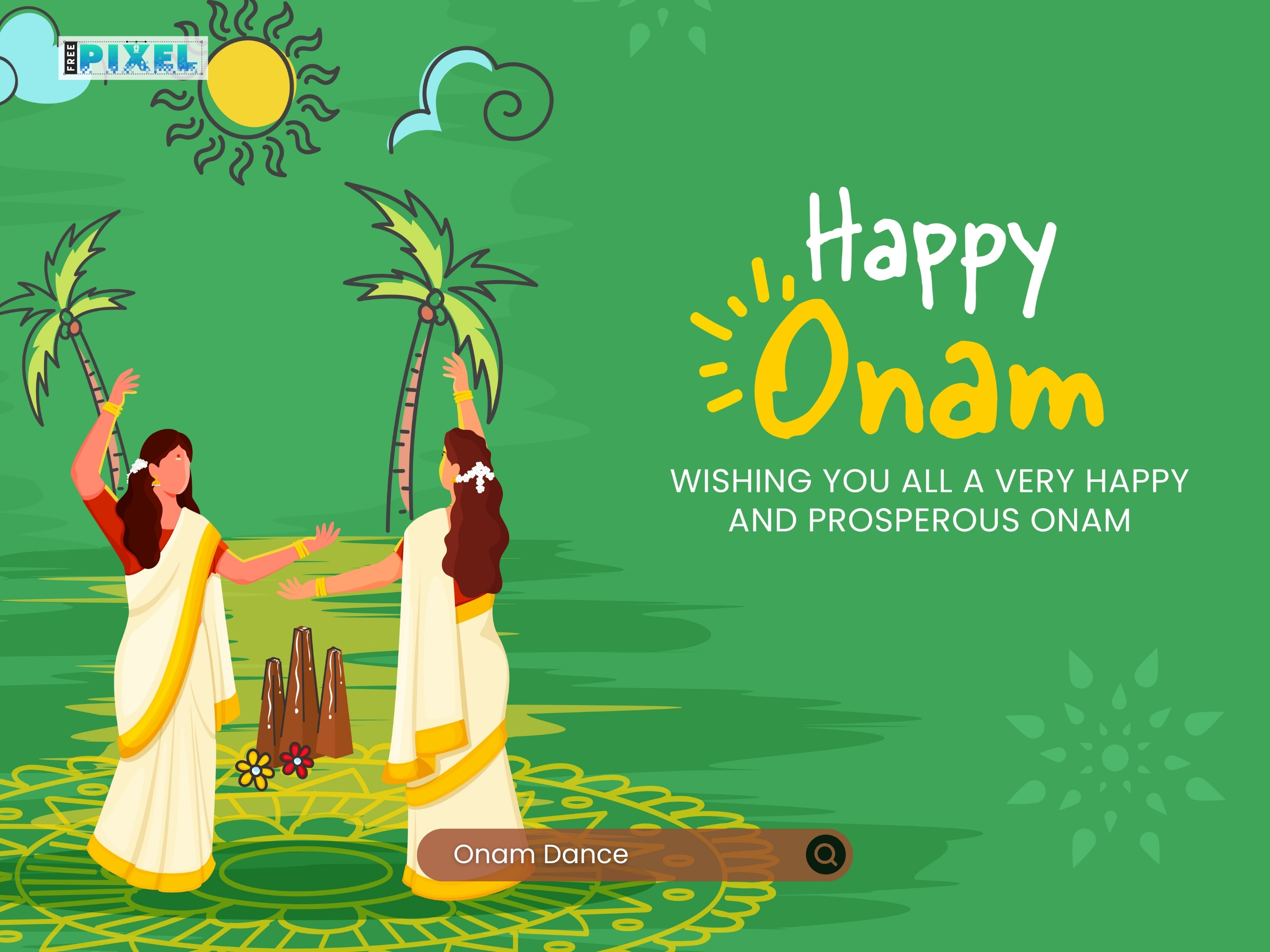 Onam Festival Poster Design by FreePixel on Dribbble