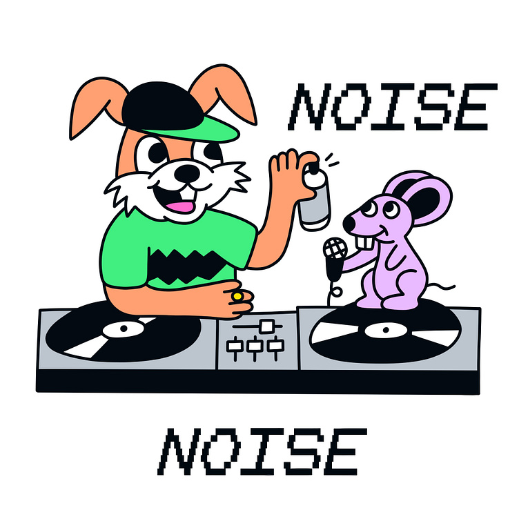 Noise Studio by Gabriel Hollington on Dribbble