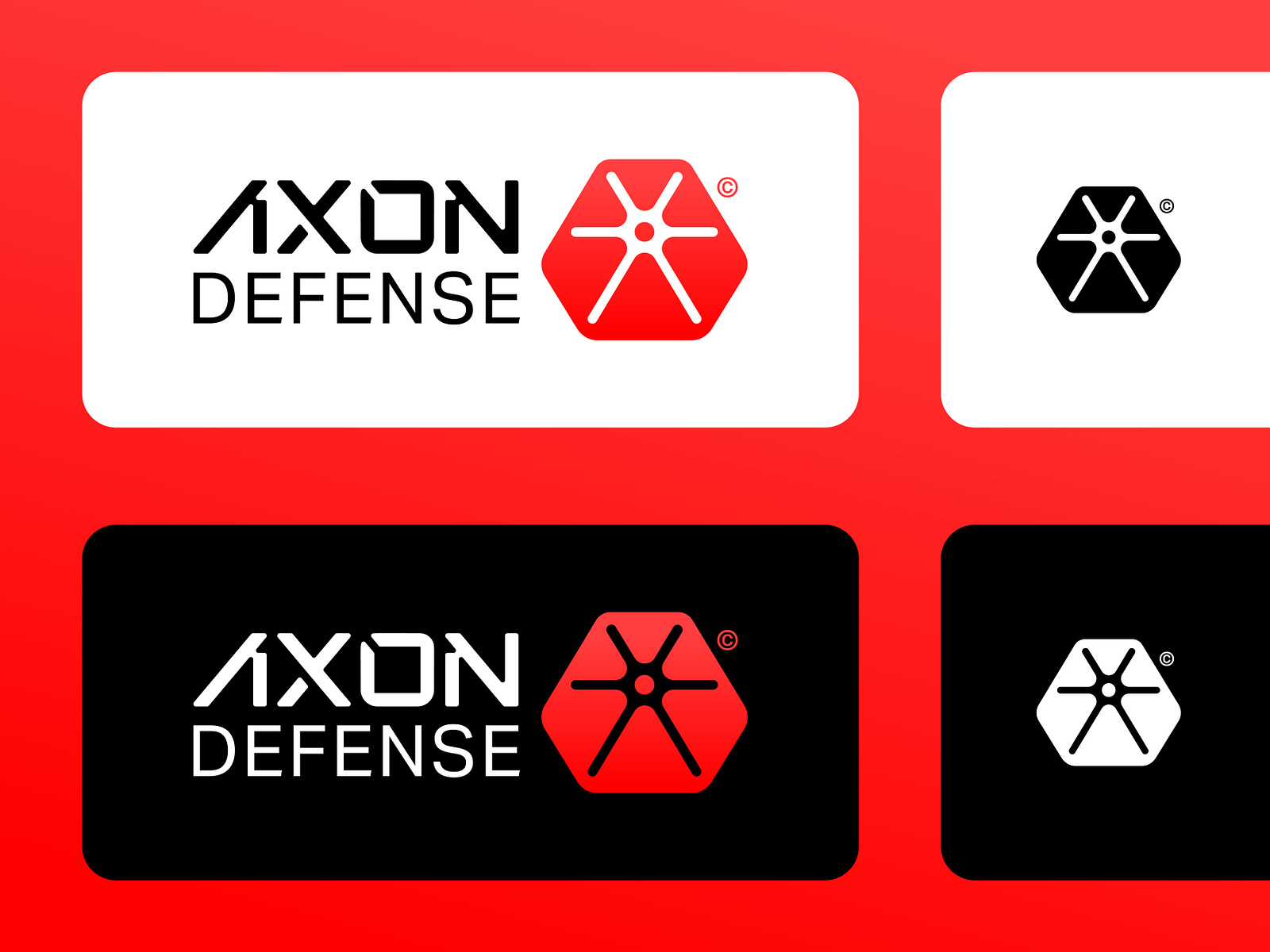 Axon Defense - Logo Design by Jeroen van Eerden on Dribbble