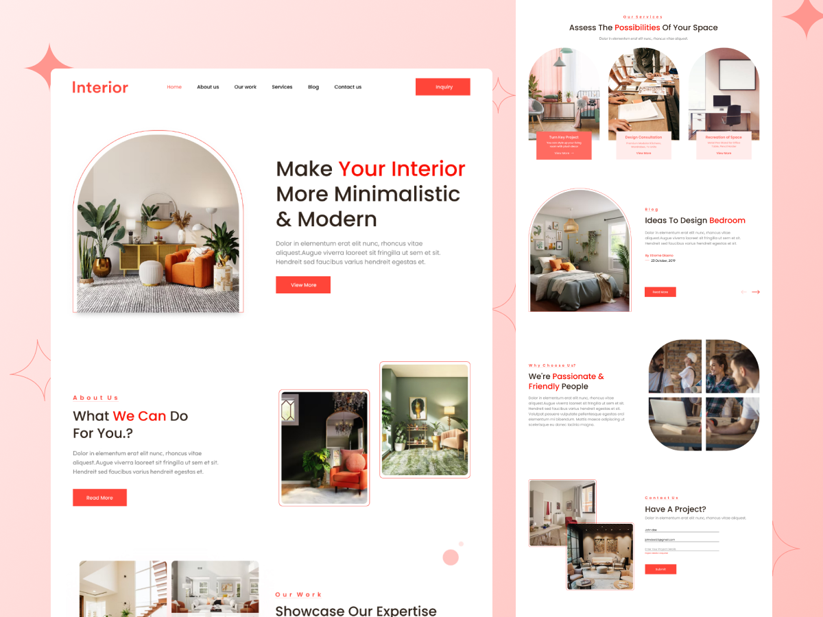 Minimalist Elegance: Interior Design A Modern Touch for Timeless by Initio TechMedia Pvt Ltd on ...