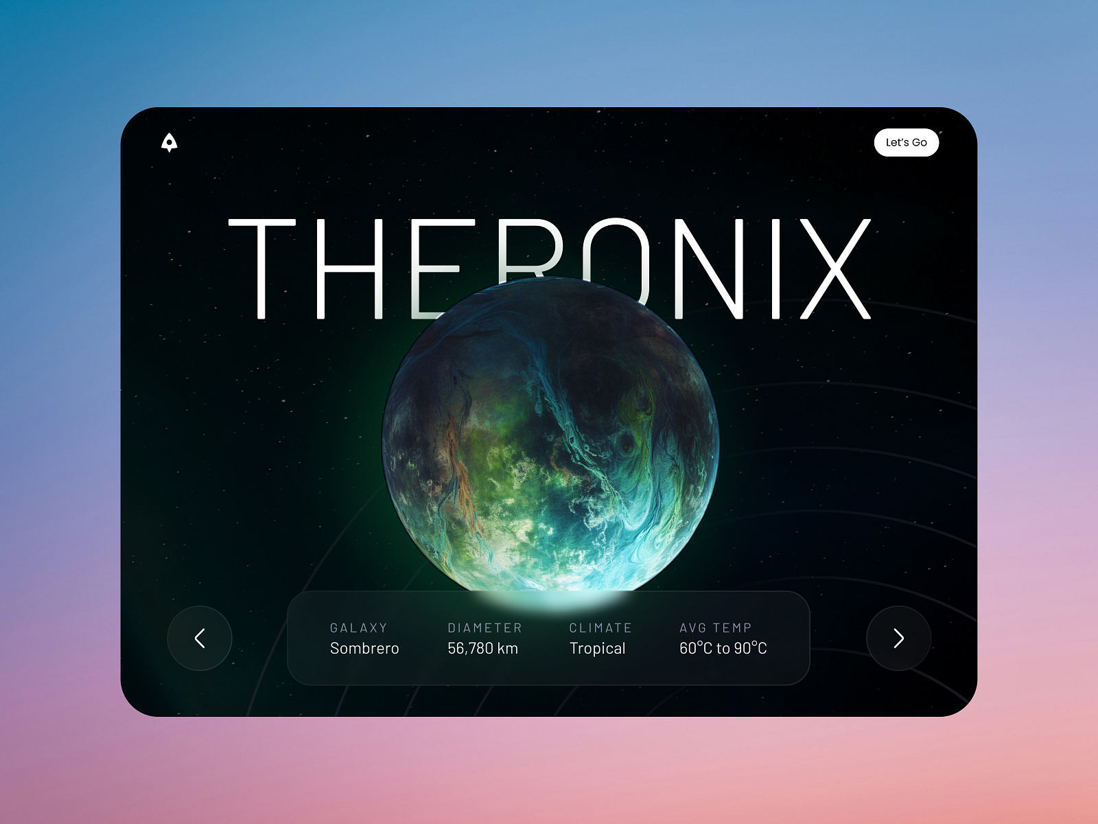 Space exploration website UI/UX by Galibe Hasan Joy on Dribbble