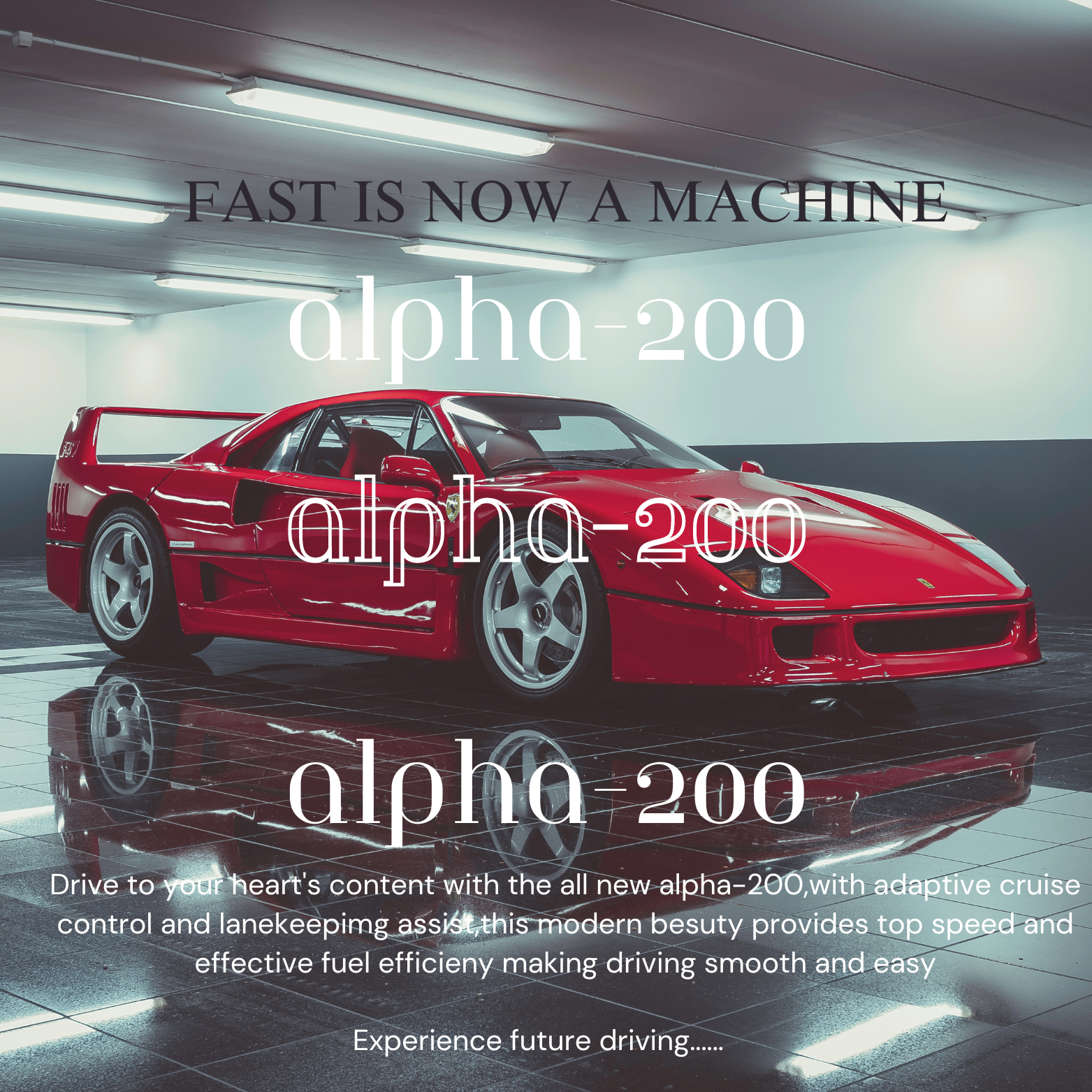 Car ad design by Anda Zamijafe on Dribbble