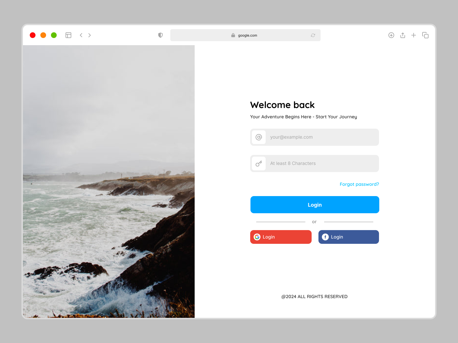 Login page - web illustration by Manojkumar Muthukumar on Dribbble