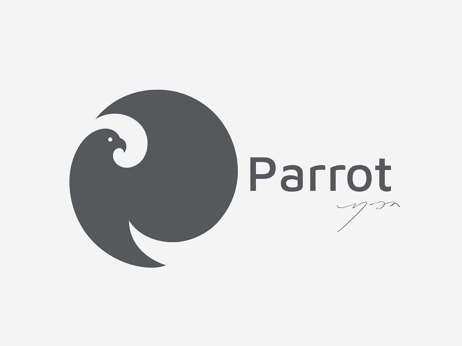 P - Parrot Logo by Yoga Perdana on Dribbble