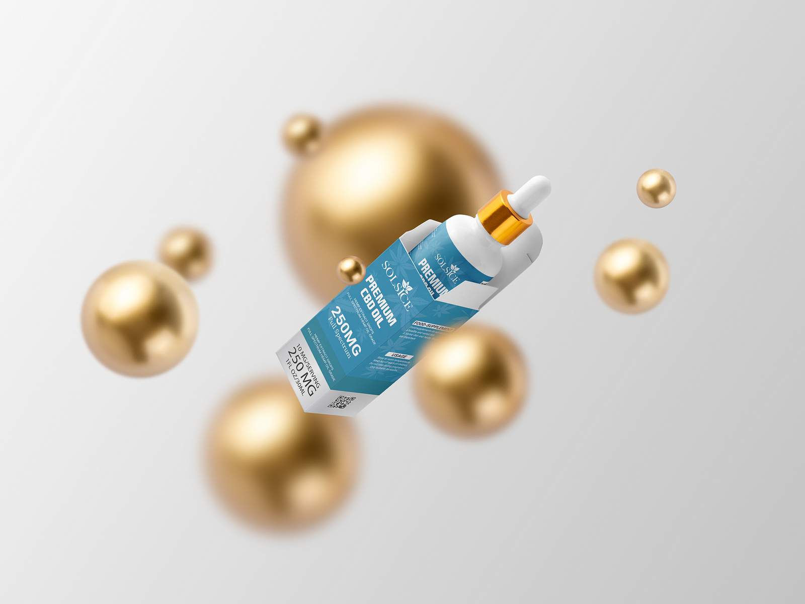 Dropper Bottle Packaging Design by Md Shahin Uddin on Dribbble