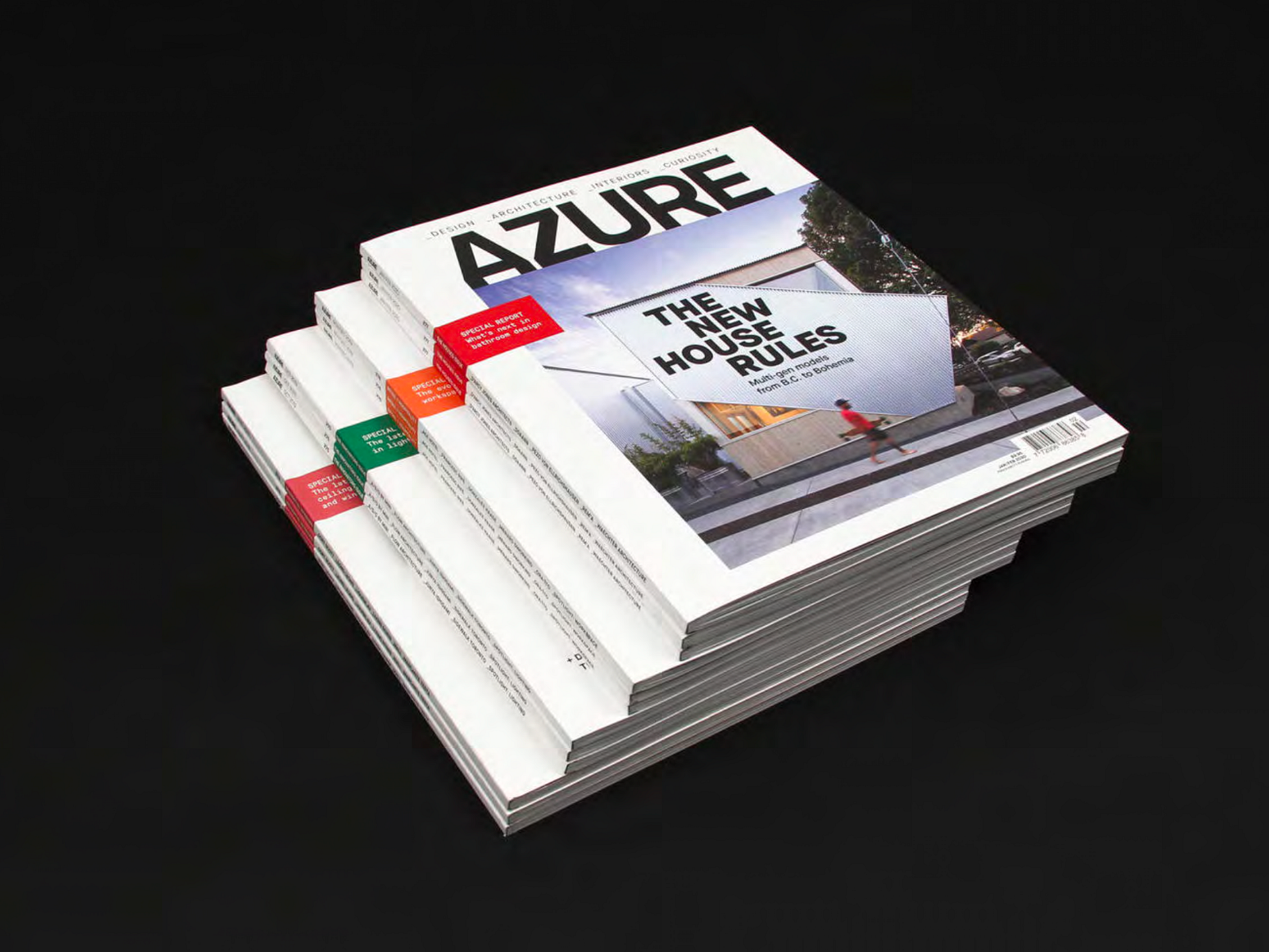 Azure Magazine by Nicholas Hanlon Design on Dribbble