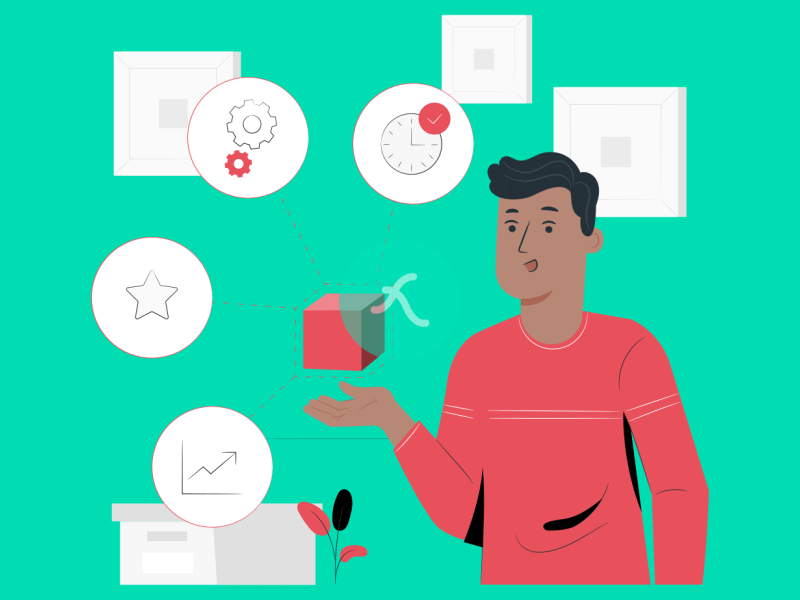 Business progress Lottie JSON animation by lottiefilestore on Dribbble