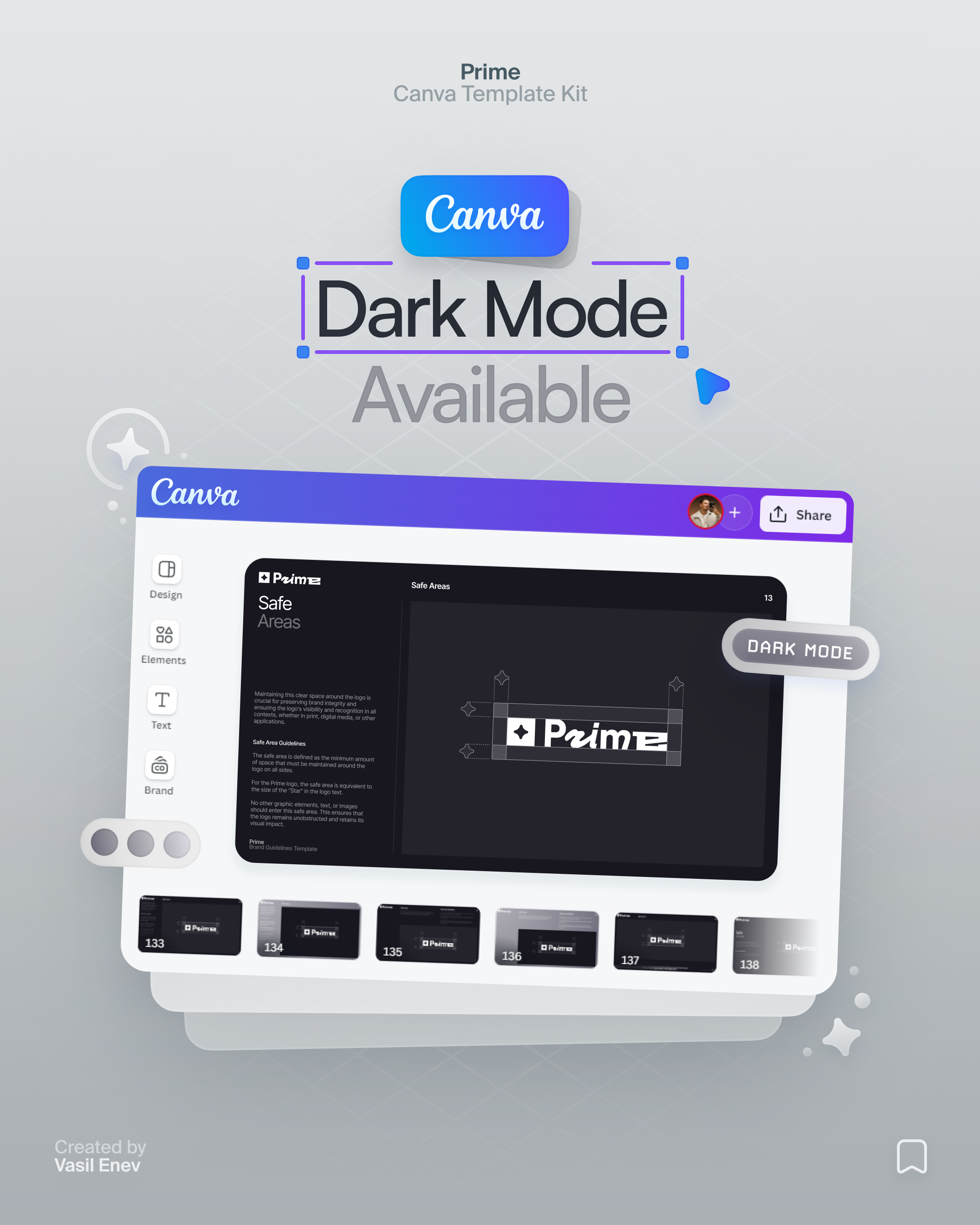 💌 Prime Brand Guidelines • Canva Template by Vasil Enev on Dribbble