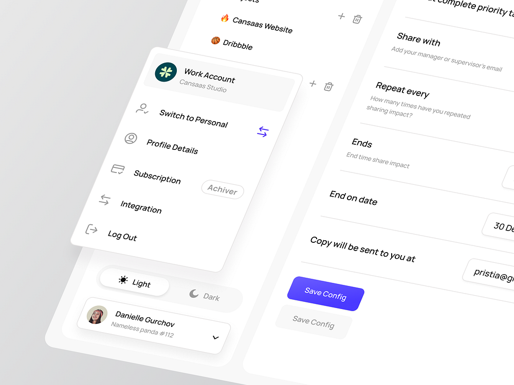 Trending Product, Interface, UI, and UX Designs on Dribbble