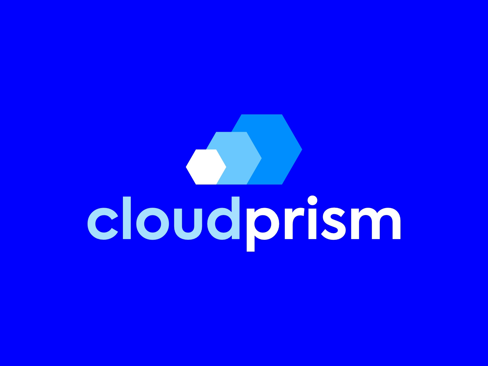 cloudprism, modern dev in cloud logo design: cloud from prisms by Alex ...